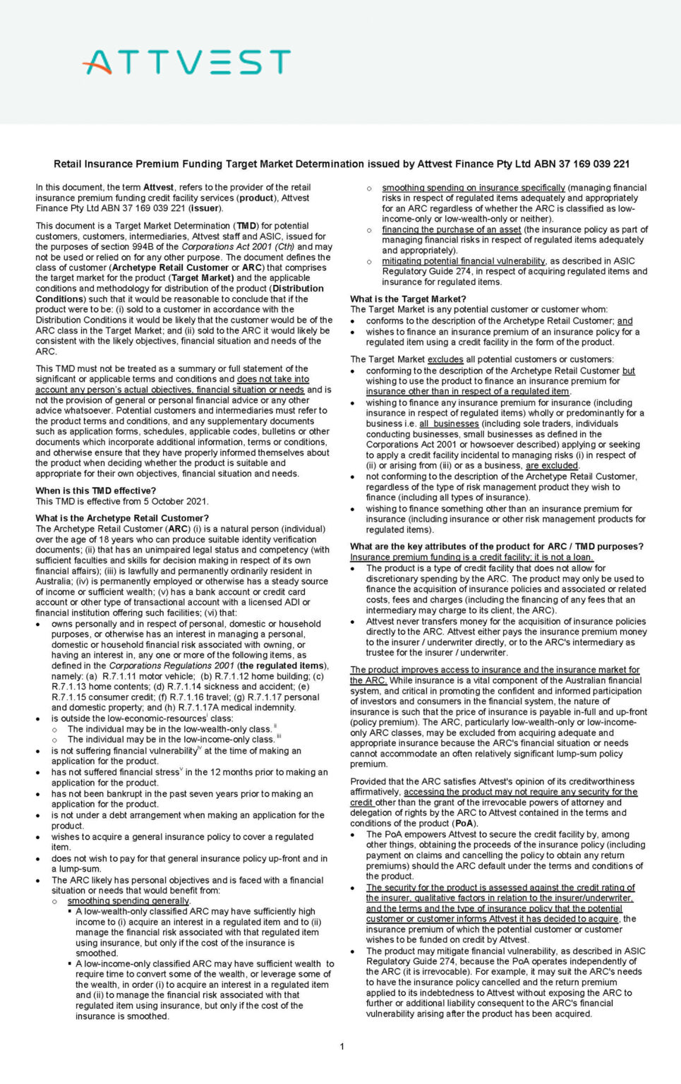 Documents – Attvest Finance