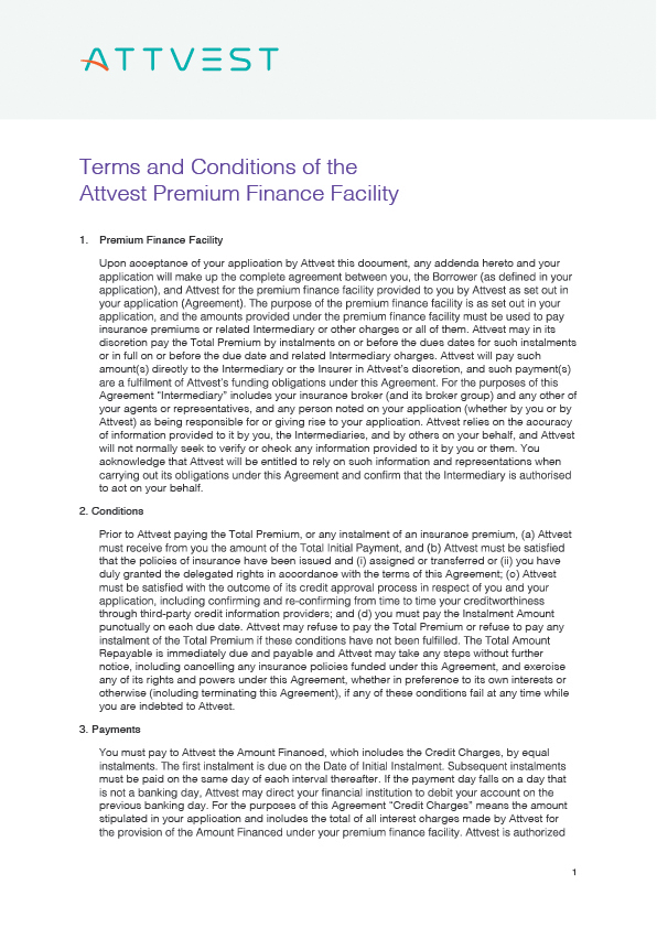 Documents – Attvest Finance