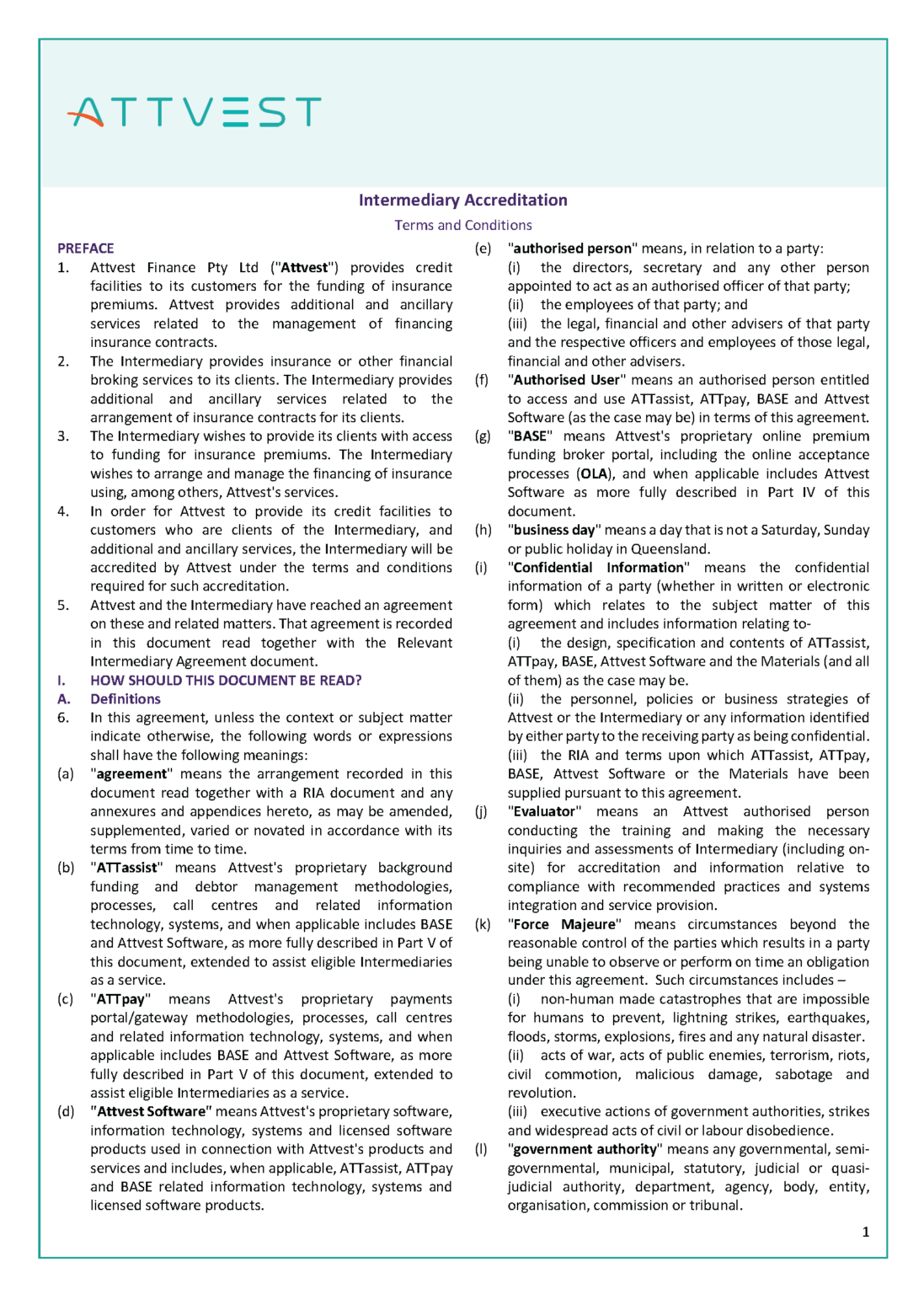 Documents – Attvest Finance